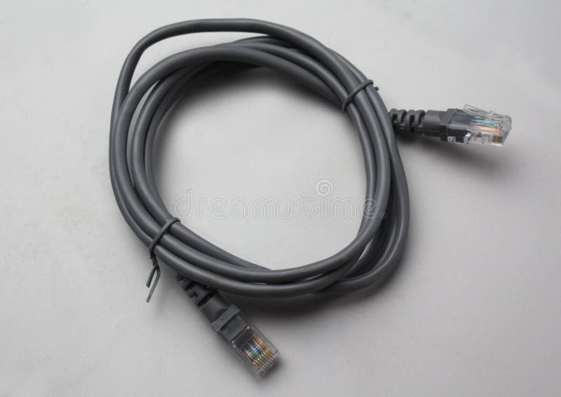 Internet Connection Cable, Computer.LAN Wire Cable Computer Grey Icon ...