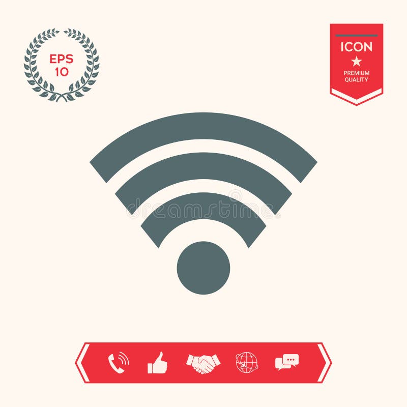 Internet connection icon stock vector. Illustration of spot - 116618743