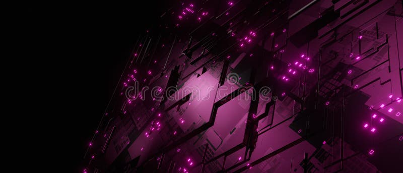 Internet Connection Network High Digital Technology Concepts 3D ...