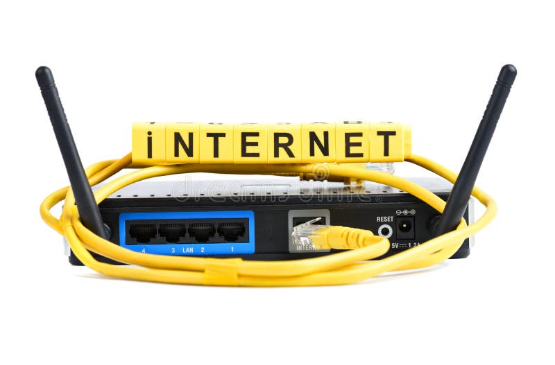Internet connection stock photo. Image of yellow, data - 69666294