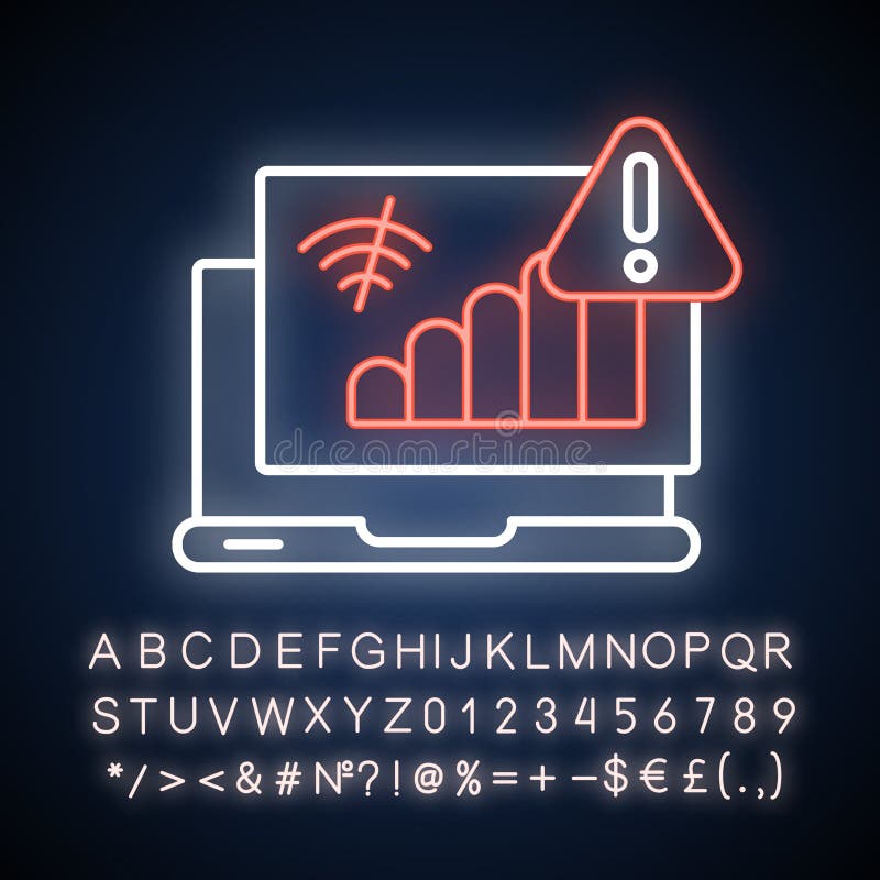 Internet Connection Issues Gradient Linear Vector Icon Stock Vector ...