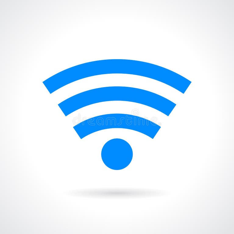 Internet connection symbol stock vector. Illustration of blue - 79086239