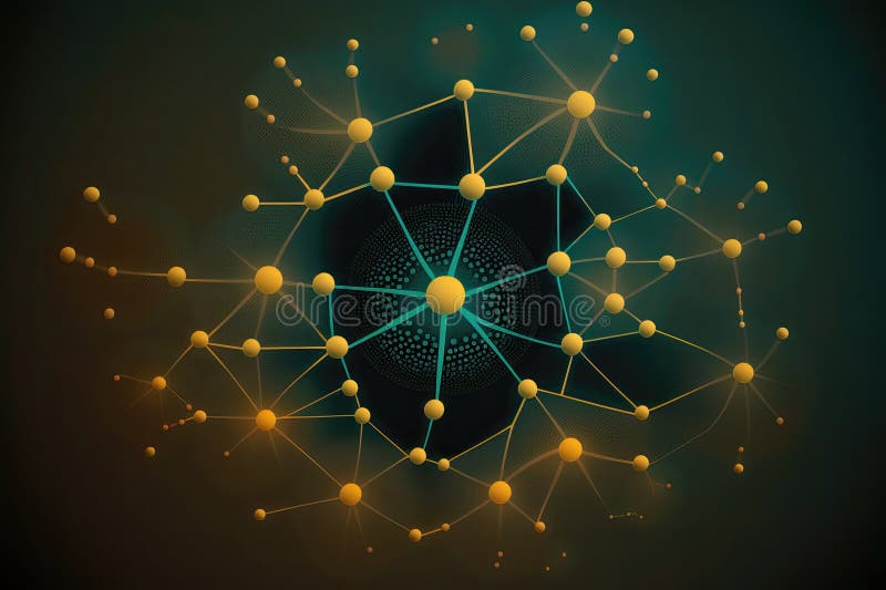 Internet Connections, Everything Connects To Everything. Web 2.0, Web 3 ...