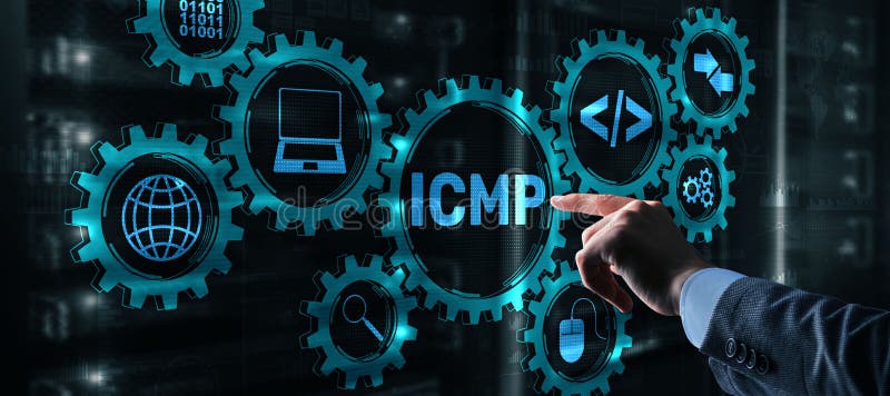 The Internet Control Message Protocol ICMP 2021 Stock Illustration ...