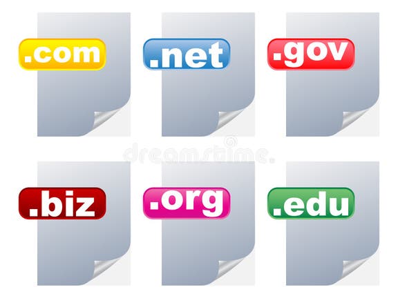 Internet country code stock vector. Illustration of address - 10744675