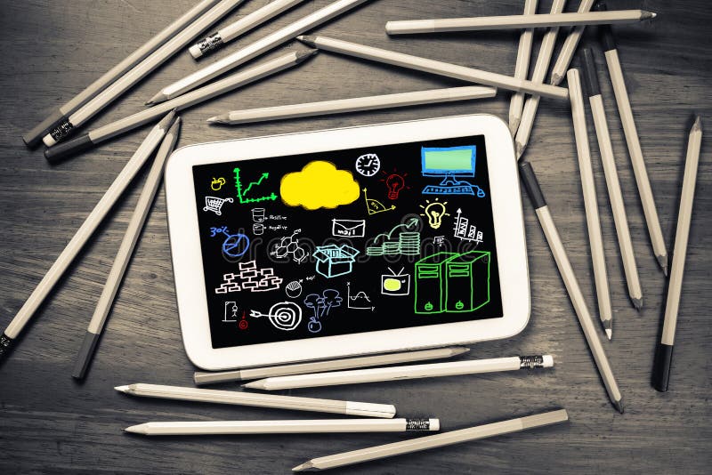 Internet for Creativity stock image. Image of mobile - 88801349