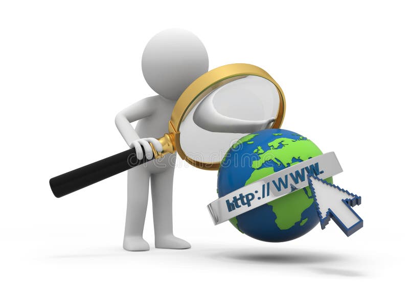 Internet stock illustration. Illustration of little, headset - 30990236