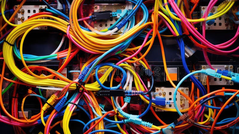 Internet data line stock illustration. Illustration of transmission ...