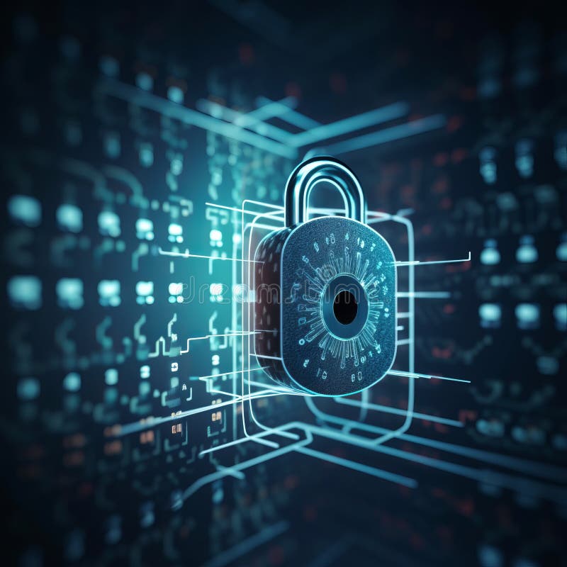 The Internet Data Privacy Information Security Concep. Generative AI ...