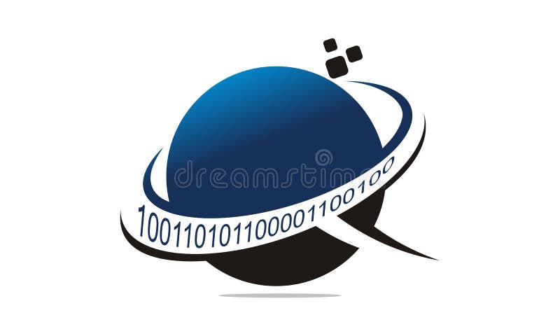 Internet De Programmation Logo Design Template Illustration de Vecteur ...