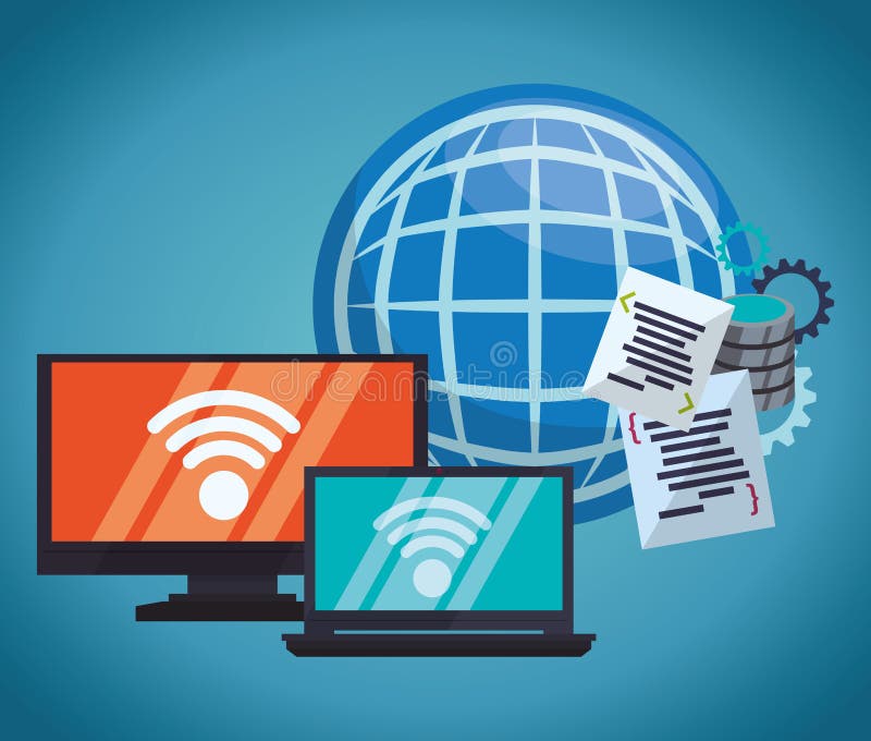 Internet, design stock vector. Illustration of community - 59043959