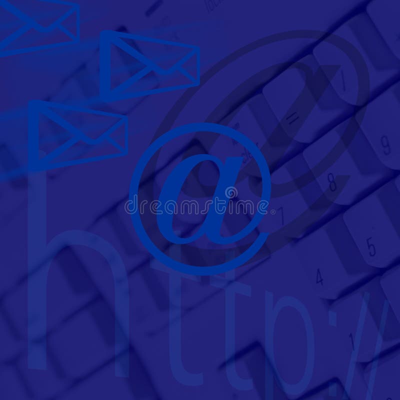 Internet and email stock illustration. Illustration of abstract - 5680188