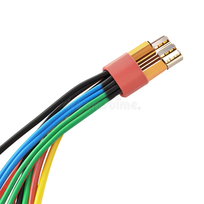 Internet Ethernet Cable on Transparent Background - Ai Generated Stock ...