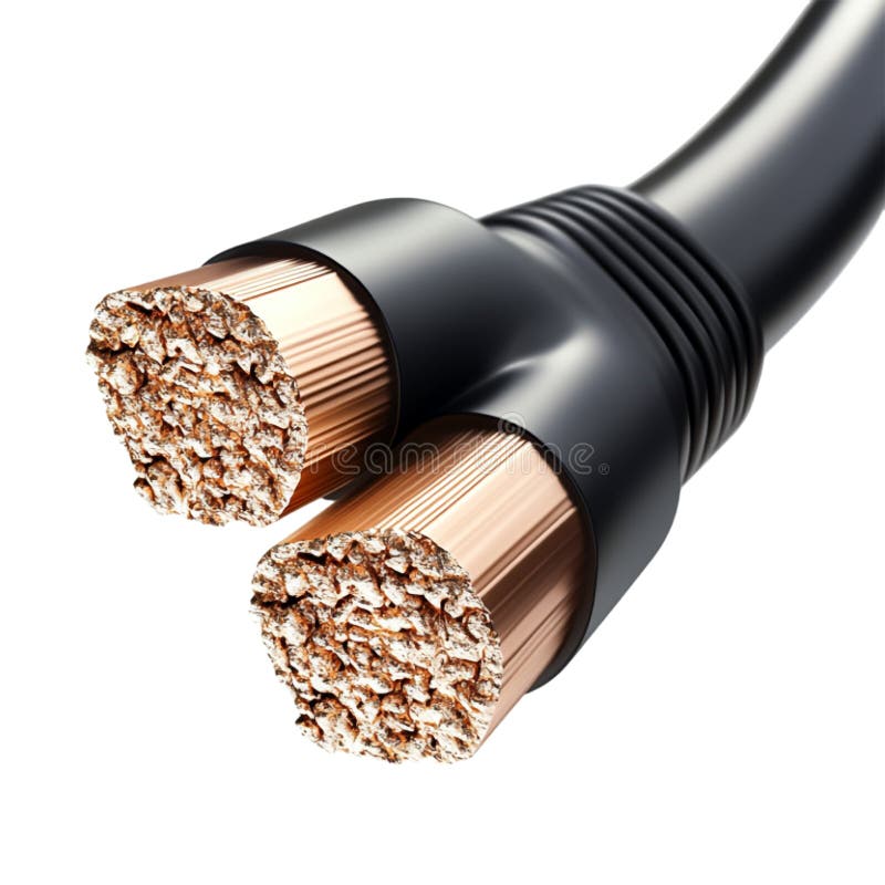 Internet Ethernet Cable on Transparent Background - Ai Generated Stock ...