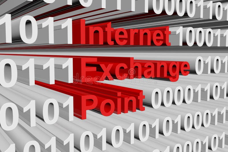 Internet exchange point stock illustration. Illustration of computer ...