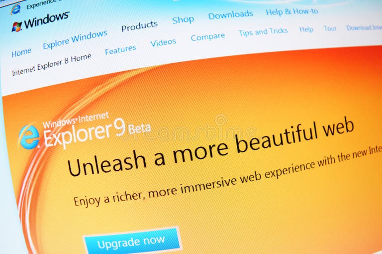 Internet Explorer editorial photo. Image of portal, soft - 18161821
