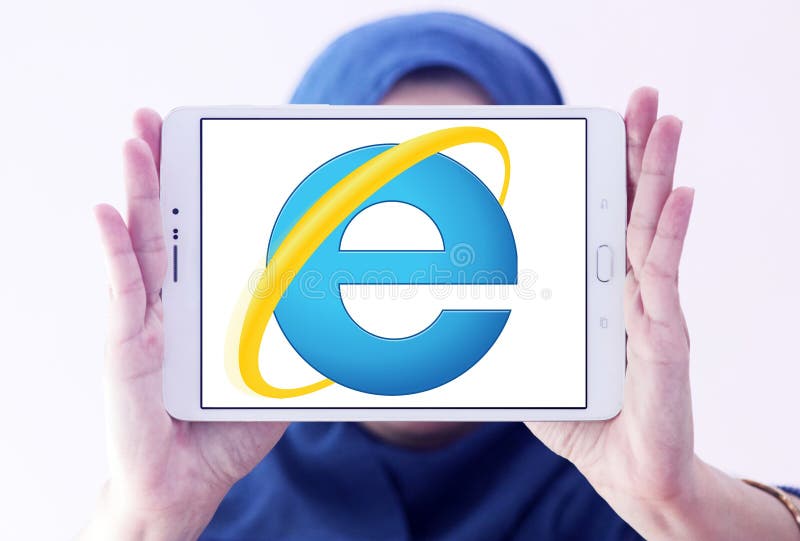 Internet Explorer Web Browser Logo Editorial Photography - Image of ...