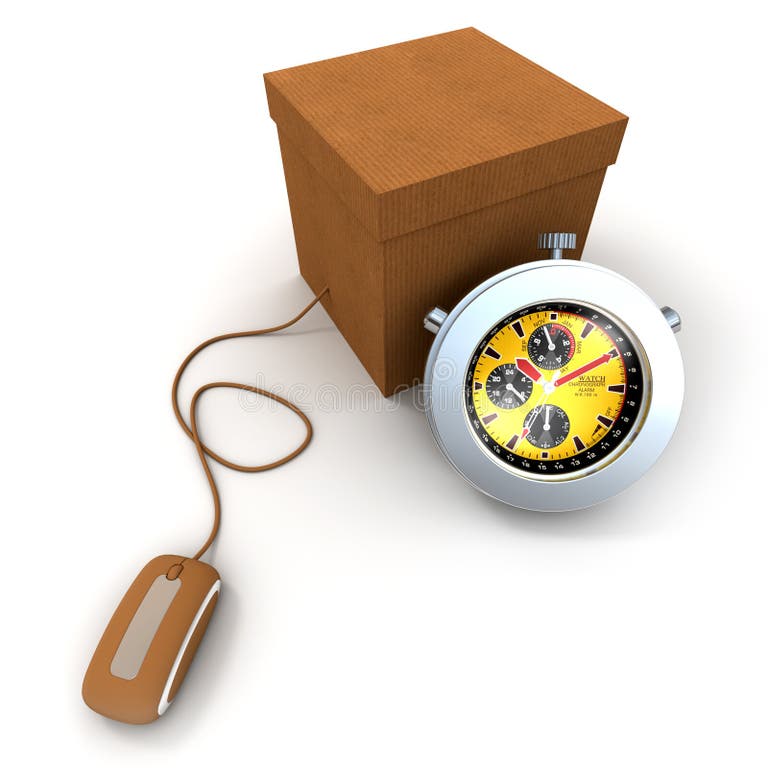 Internet express delivery stock illustration. Illustration of parcel ...