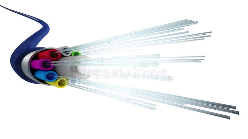Internet Fiber Cable Technology that Transmits Large Amounts of Data at ...