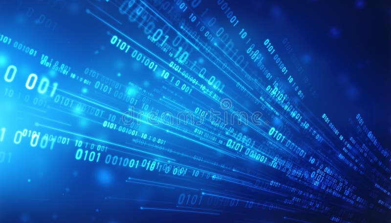 Binary and fiber glas stock illustration. Illustration of fiber - 4417733