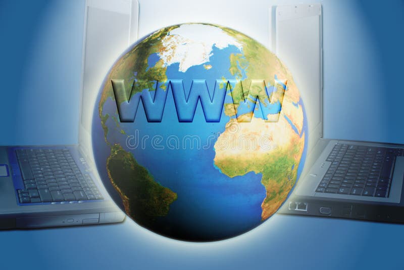 Internet globe stock illustration. Illustration of orbs - 1602274