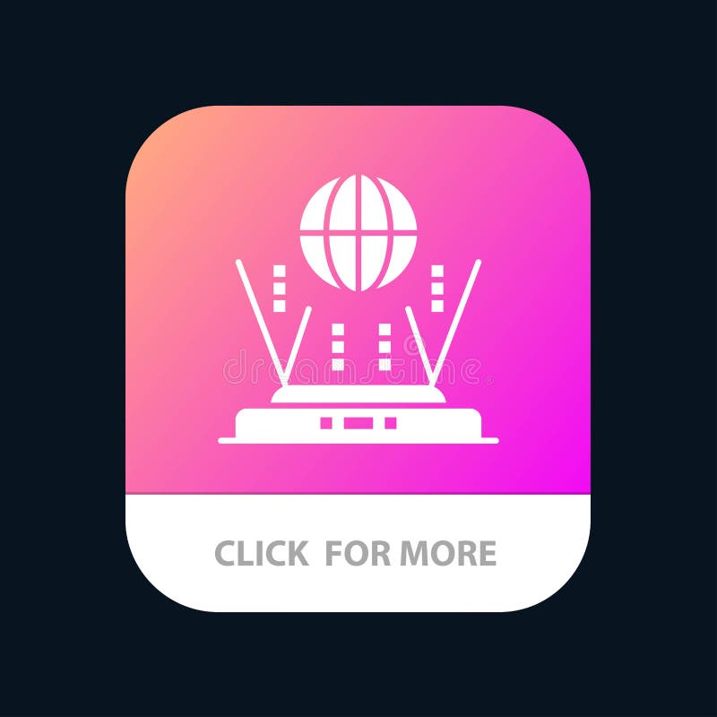 Globe Router Cloud Computing Moving Concept Stock Illustration ...