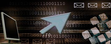 Internet header stock illustration. Illustration of digital - 2573185