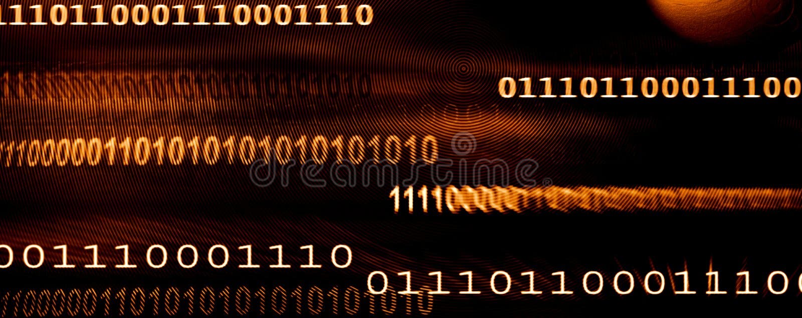 Binary Web header stock illustration. Illustration of layout - 17243889
