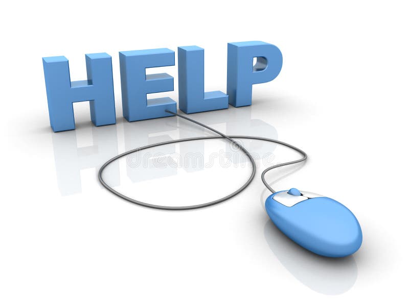 Internet Help stock illustration. Illustration of education - 26691843