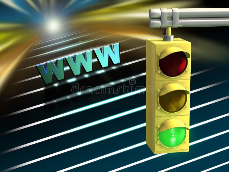 Information highway stock illustration. Illustration of internet - 632903