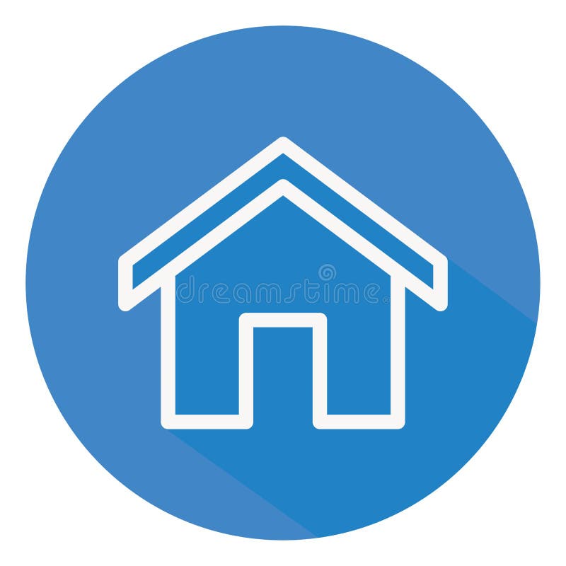 Internet, Home, House Vector Icon Set. Red, Blue and Green Silver ...