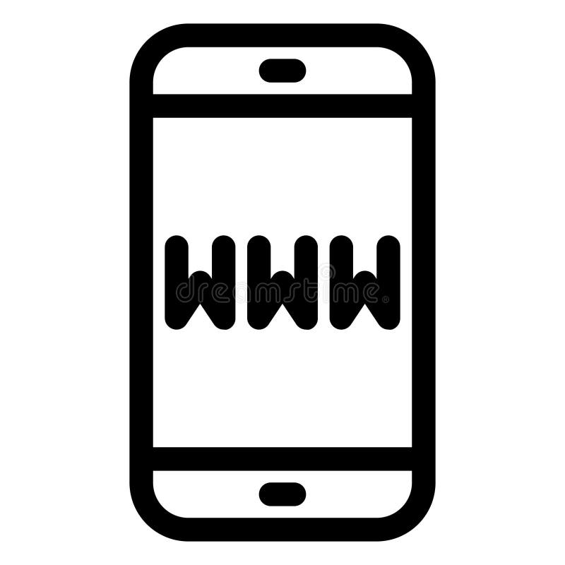 Internet Icon Black and White Stock Vector - Illustration of avatar ...