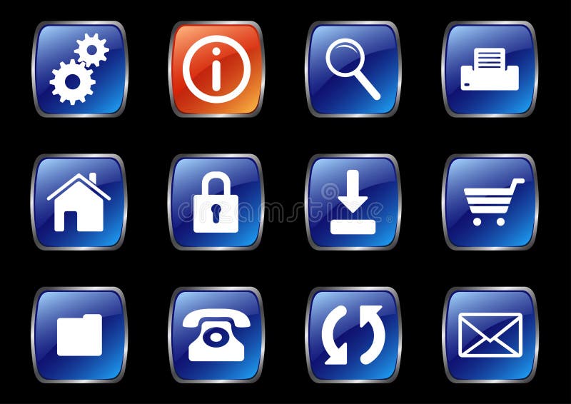 Rotating Beacon - Orange stock illustration. Illustration of flashing ...