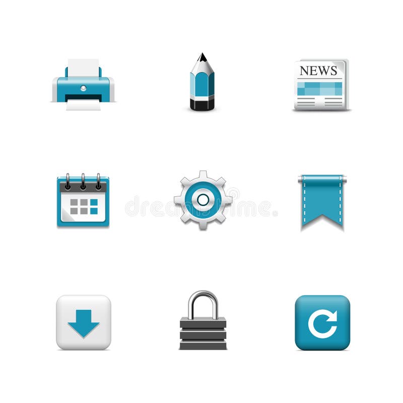 Internet Web Icons Set 1, Blue Circle Buttons Stock Vector ... Internet Web Icons Set 1, Blue Circle Buttons Stock Vector ...