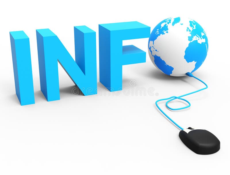 Internet Info Represents World Wide Web and Globalize Stock ...