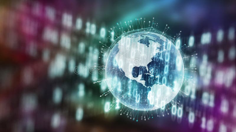 Internet Information Technology Display Stock Image - Image of website ...