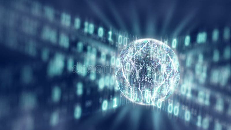 Internet Information Technology Data Transmission Conceptual Image ...