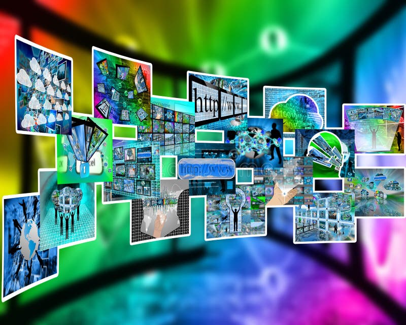 Internet interface images stock illustration. Illustration of network ...