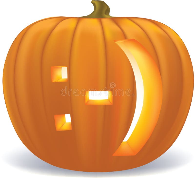 Internet Jack-o-Lantern stock vector. Illustration of chat - 6782673