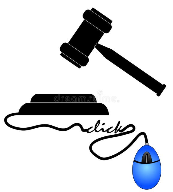 Internet justice stock vector. Illustration of justice - 6401350