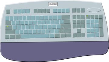 Internet Keyboard stock illustration. Illustration of isolated - 42029