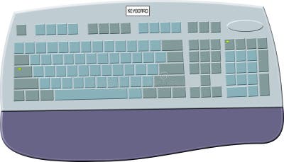 Internet Keyboard stock illustration. Illustration of isolated - 42029