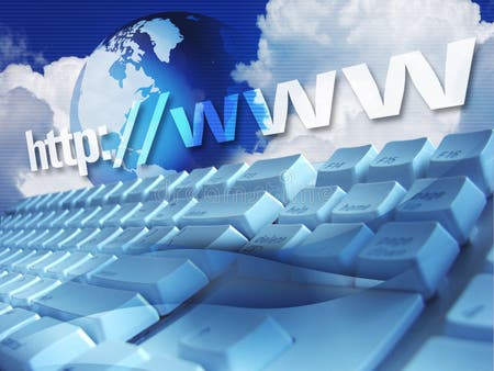 Internet keyboard stock image. Image of direction, white - 9089813