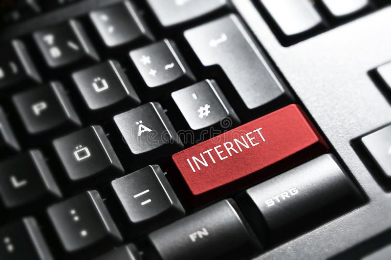 Internet keyboard stock image. Image of direction, white - 9089813