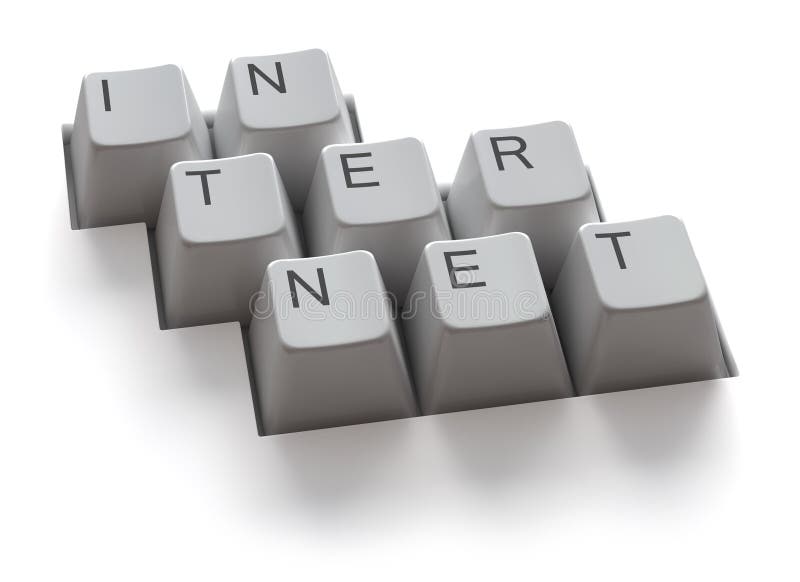 Internet Keys & Color Arrows Stock Vector - Illustration of illustrate ...