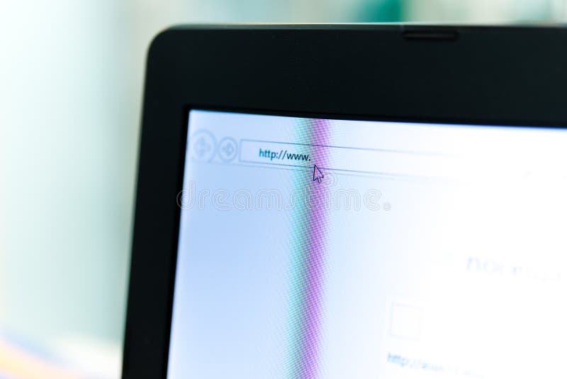 Internet on laptop stock photo. Image of http, color - 40344732