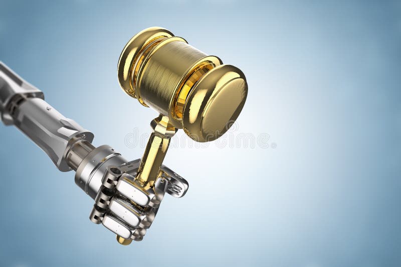 Cyber Law or Internet Law Concept Stock Illustration - Illustration of ...