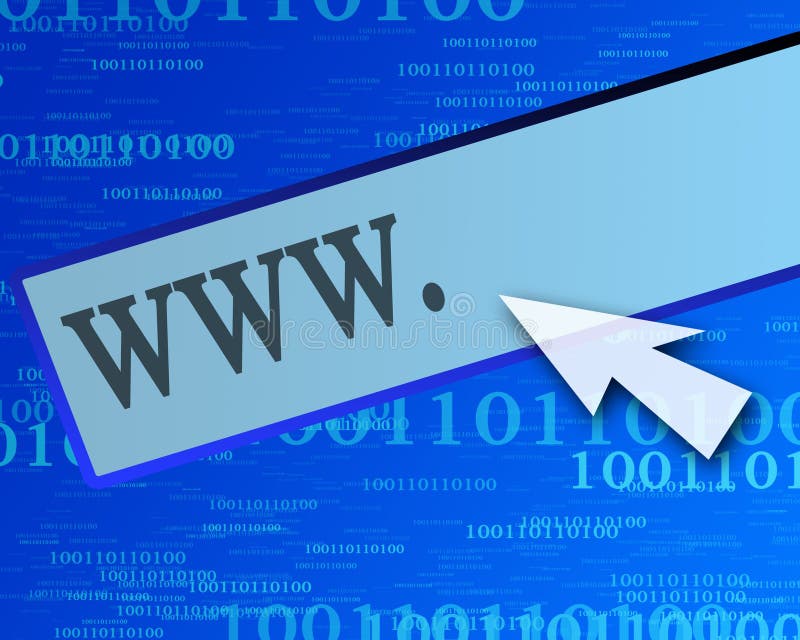 Internet link stock illustration. Illustration of mail - 5212113