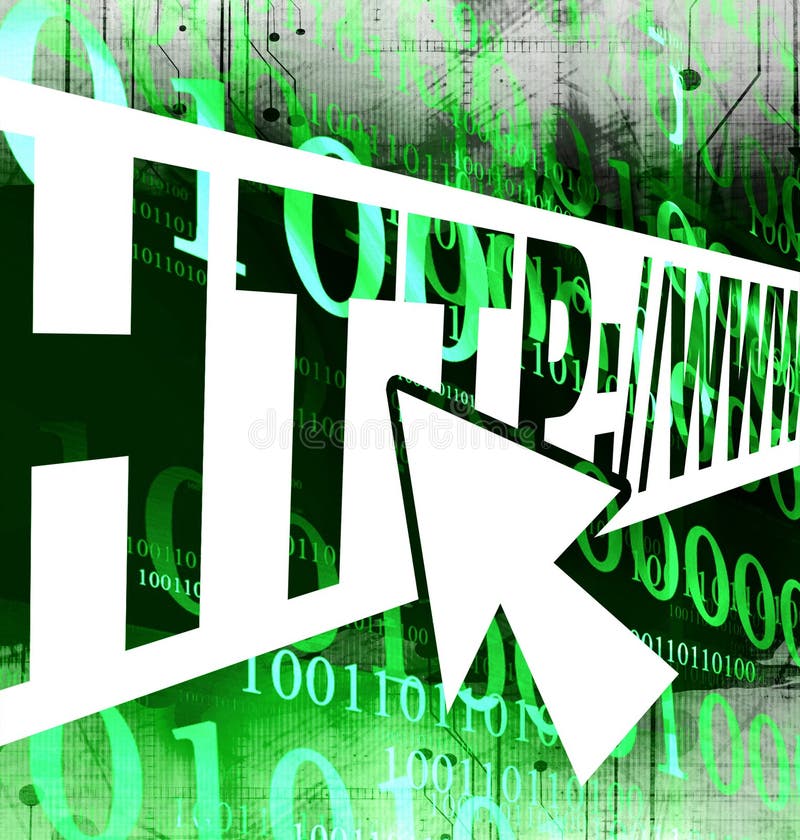 Internet Link stock illustration. Illustration of computer - 4674691