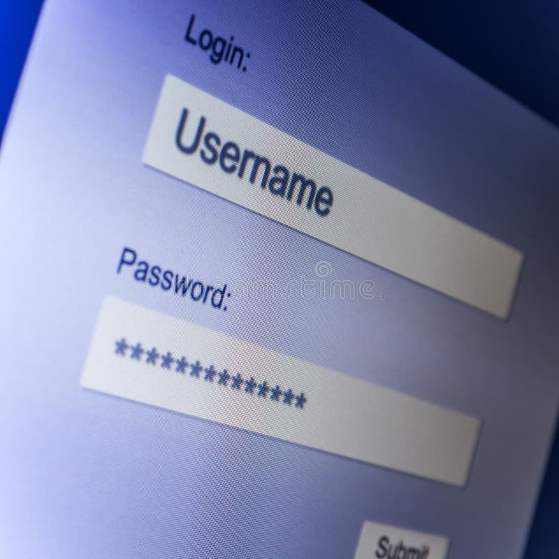 Internet Login Screen with Silhouette of a Hacker Stock Photo - Image ... Internet Login Screen with Silhouette of a Hacker Stock Photo - Image ...